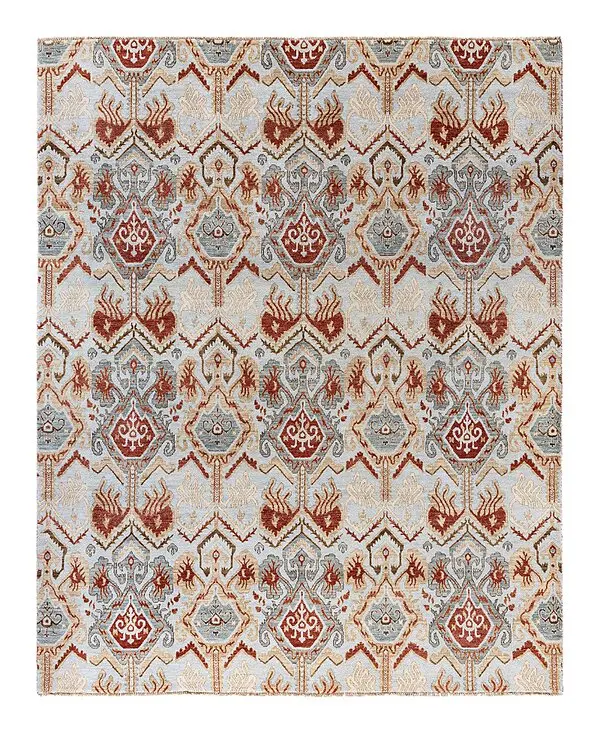 Bloomingdale'S Indian Oak M6181 Area Rug, 8'1 X 10'4 - Gray