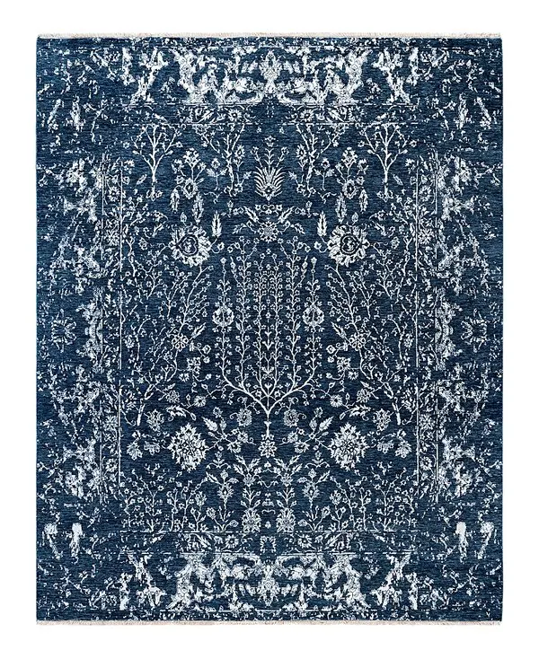 Bloomingdale'S Indian Oak M7147 Area Rug, 8'2 X 10'1 - Ivory
