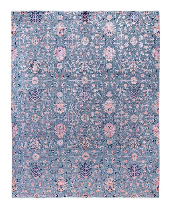 Bloomingdale'S Indian Oak M7649 Area Rug, 8'2 X 10'3 - Gray