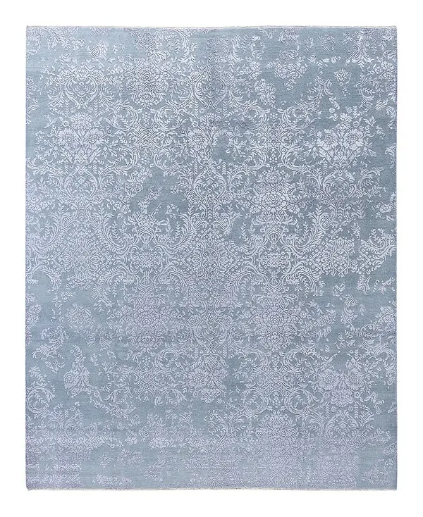 Bloomingdale'S Indian Oak M7401 Area Rug, 8'1 X 9'10 - Gray