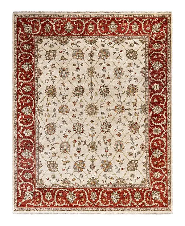 Bloomingdale'S Indo Oushak M5934 Area Rug, 8'1 X 10 - Ivory