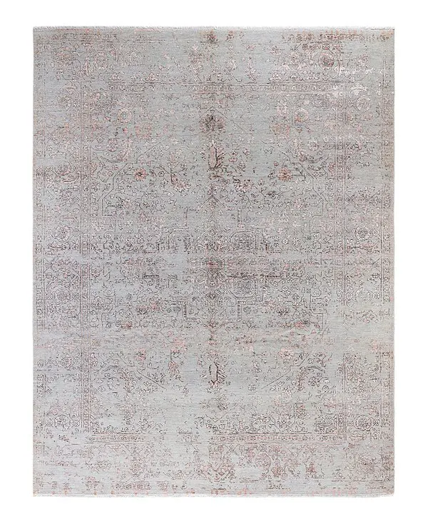 Bloomingdale'S Indian Oak M8034 Area Rug, 8'2 X 10'3 - Gray