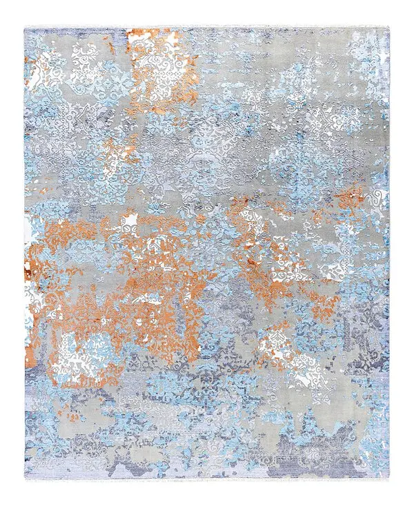 Bloomingdale'S Indian Oak M7899 Area Rug, 8'3 X 10'1 - Gray