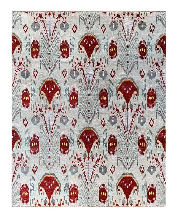 Bloomingdale'S Indian Oak M6079 Area Rug, 8'2 X 10'3 - Red