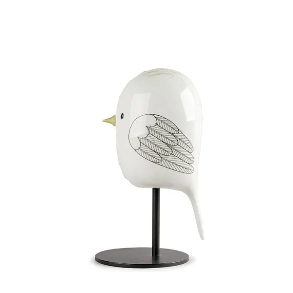 LLADRO Face 2 Face Sparrow Sculpture - Multi