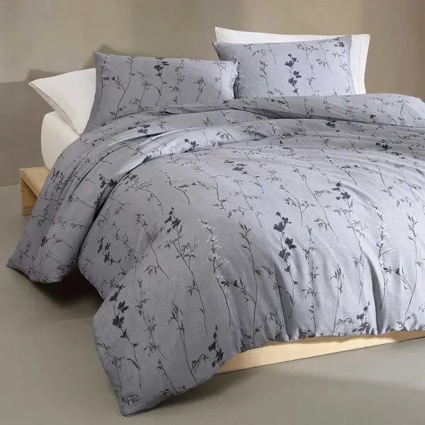 Calvin Klein Wildflower Print Sateen Comforter Set, Queen