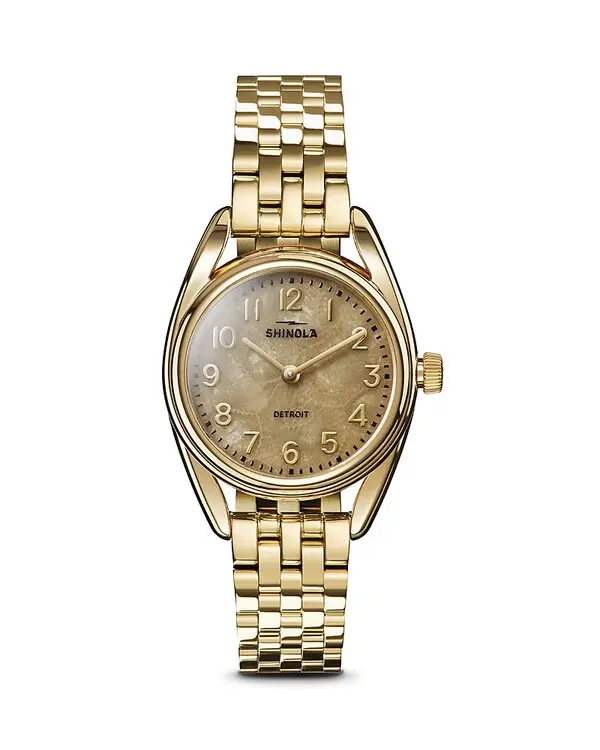 Shinola Derby 31mm Watch - Gold/gold