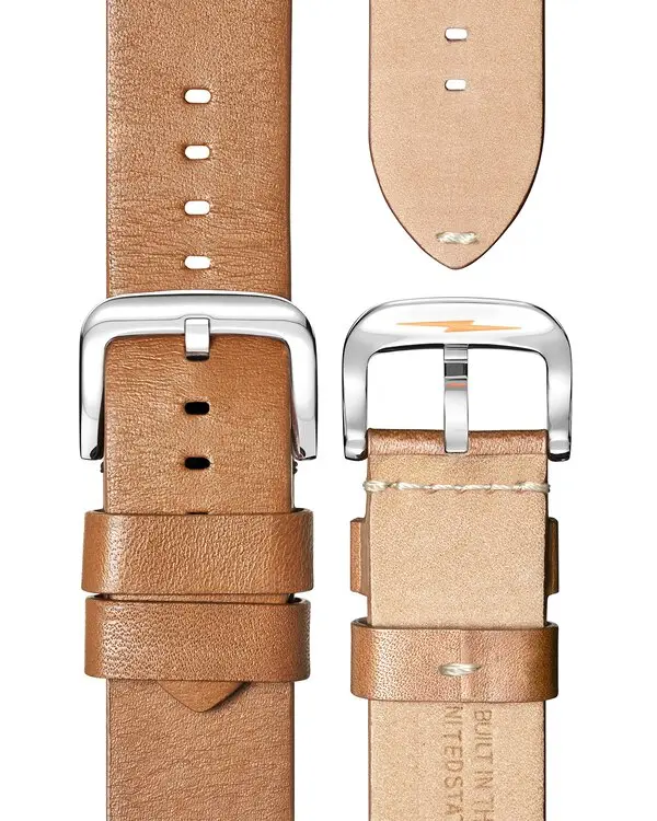 Shinola Runwell Chronograph 47mm - White/brown