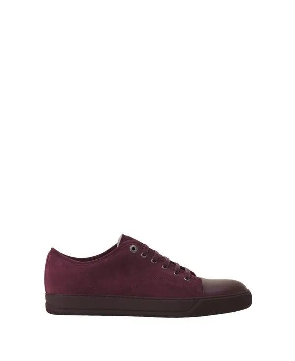 LANVIN Leather And Suede Dbb1 Sneakers - Bacchus