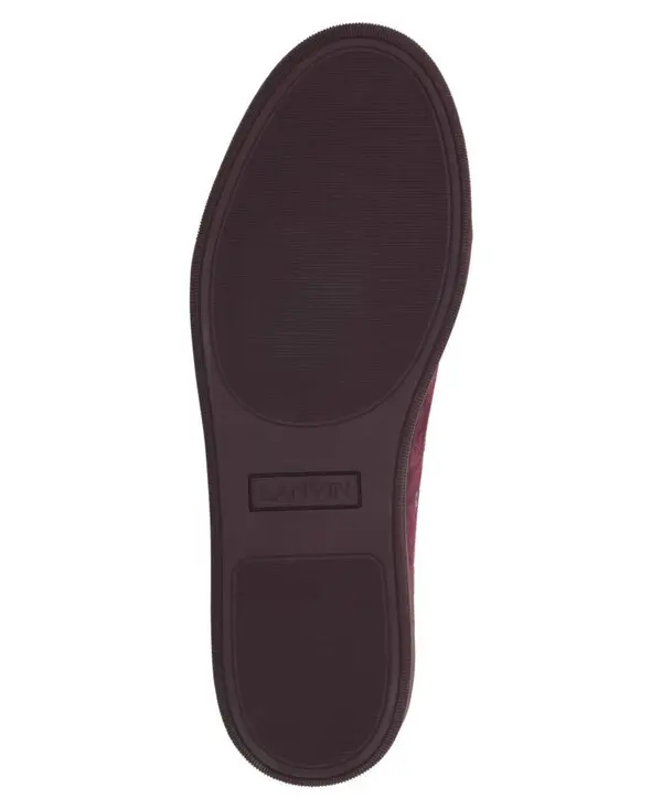 LANVIN Leather And Suede Dbb1 Sneakers - Bacchus