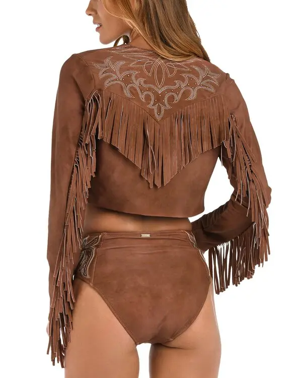 L'Agence Adeline Cover Up Bolero Cardigan
