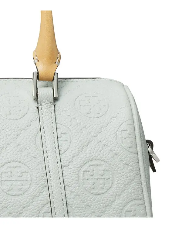 Tory Burch T Monogram Embossed Leather Satchel