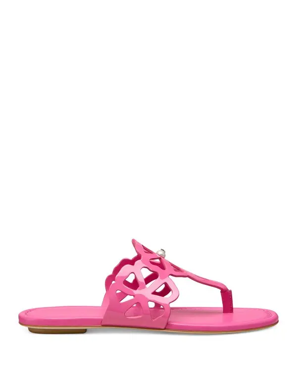 STUART WEITZMAN Jasmine Sandals - Berry Punch