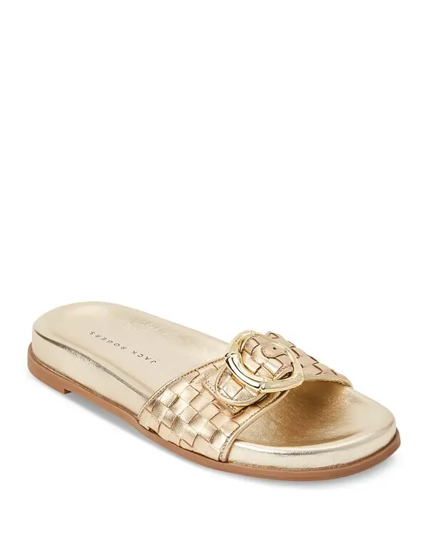 Jack Rogers Essex Slide Sandals - Jacks Platinum