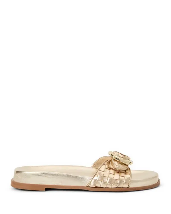 Jack Rogers Essex Slide Sandals - Jacks Platinum