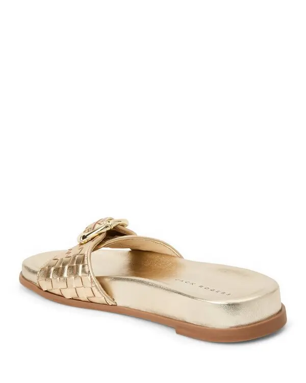 Jack Rogers Essex Slide Sandals - Jacks Platinum