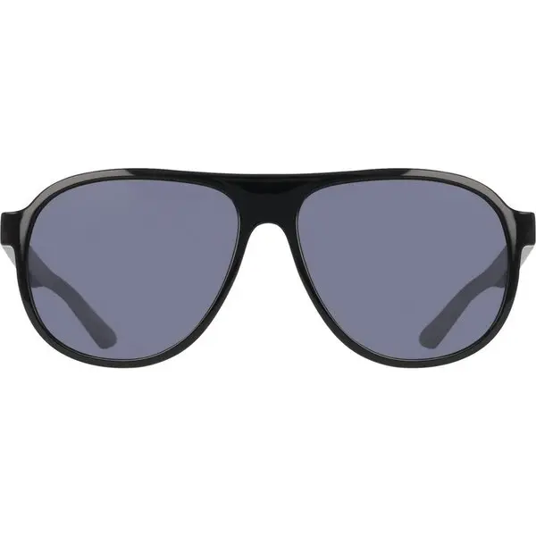 Nike Vintage Icon 59mm Aviator Sunglasses - Black / Grey
