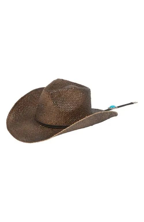 San Diego Hat Straw Cowboy Hat - Chocolate