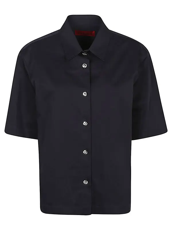 THE LATEST Cotton Shirt - Blue