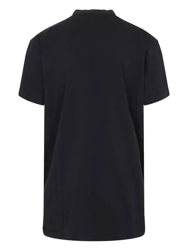 Balenciaga Optical Cotton T-shirt - Black