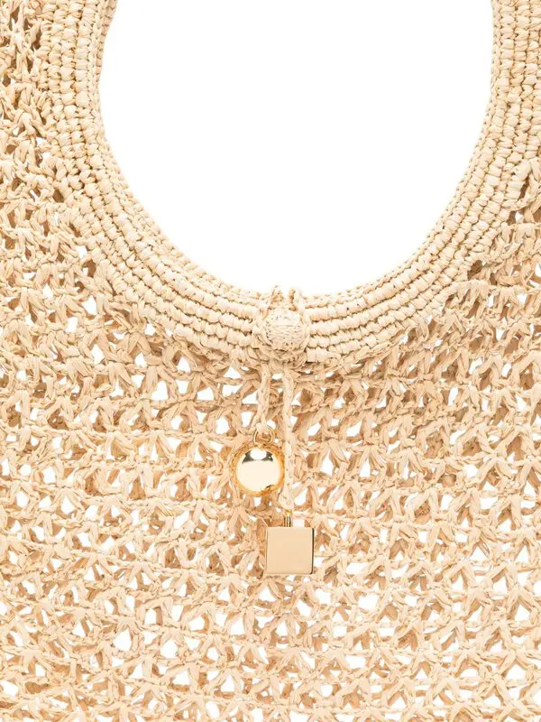 Jacquemus Le Rond Raffia Handbag