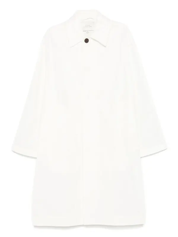Studio Nicholson Nylon And Cotton-blend Coat - White