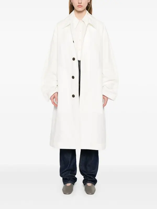 Studio Nicholson Nylon And Cotton-blend Coat