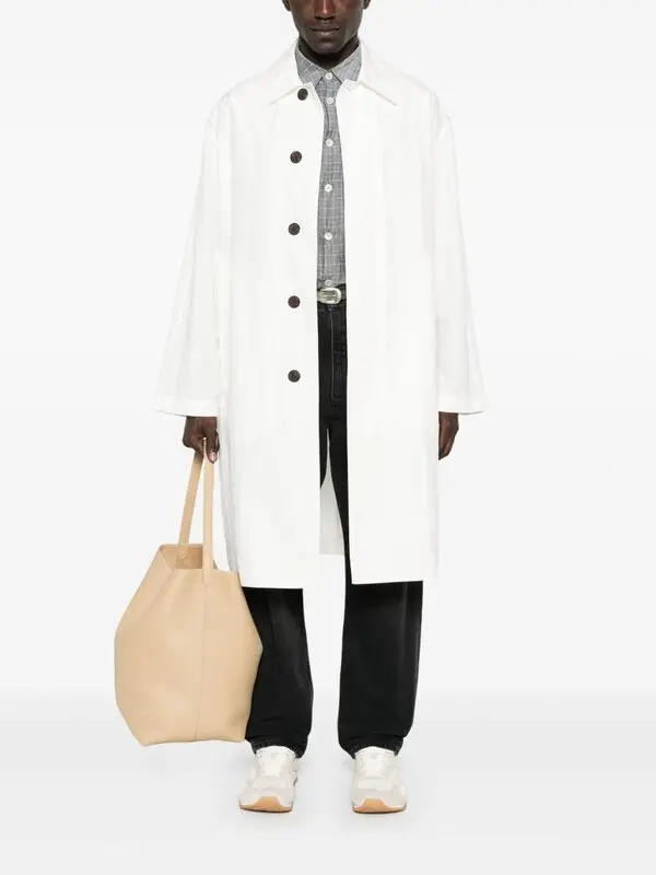 Studio Nicholson Nylon And Cotton-blend Coat