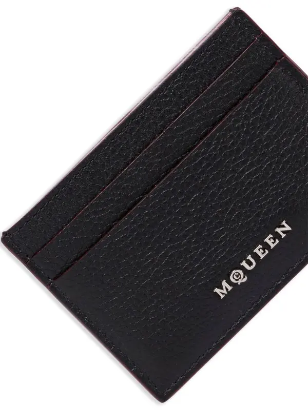 Alexander McQueen Alexander Mc Queen Sling Leather Card Case