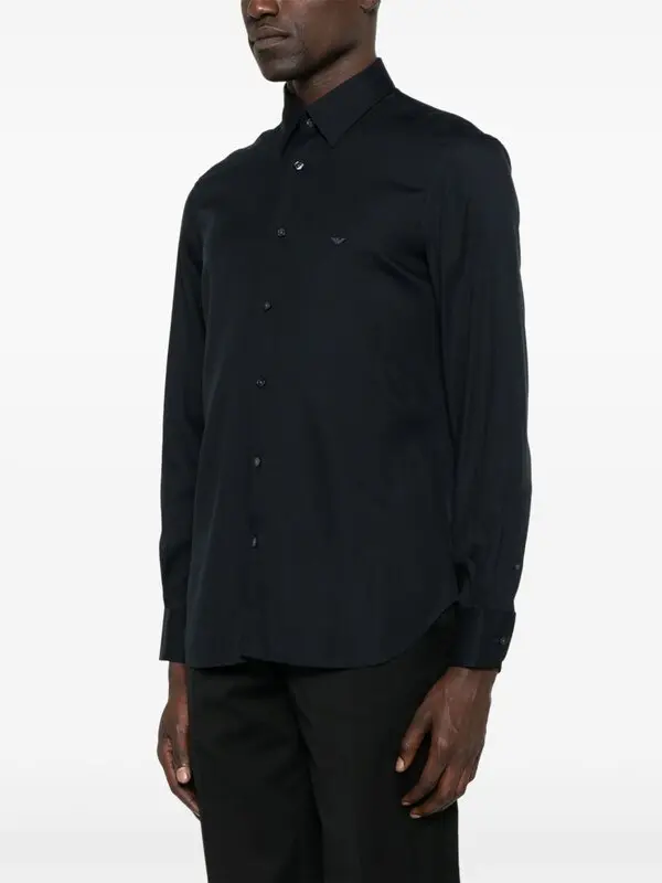Emporio Armani Striped Shirt - Blue