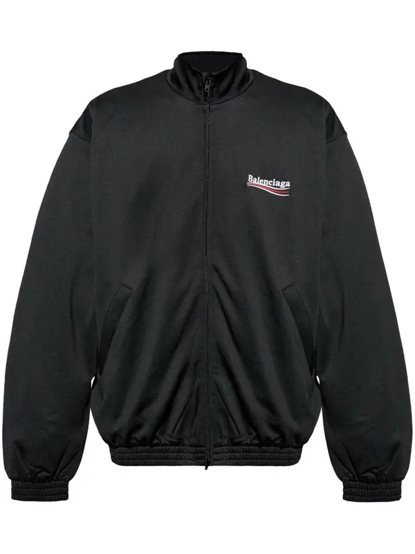 Balenciaga Political Campaign Blouson Jacket - Black