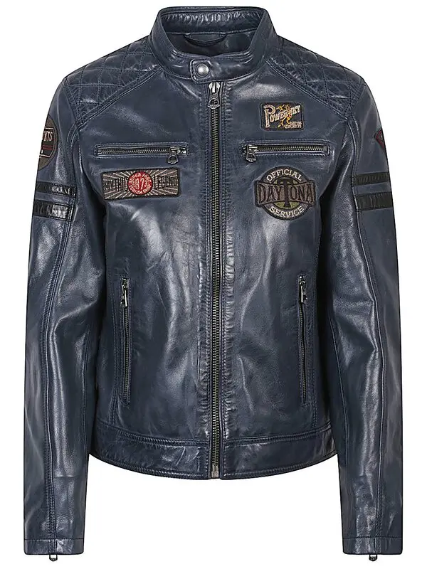 DAYTONA 73 Walkora Leather Moto Jacket