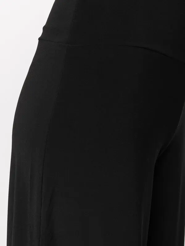 Norma Kamali Jersey Trousers - Black