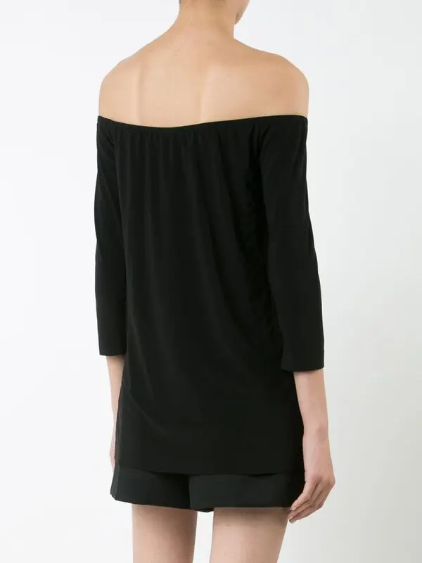 Norma Kamali Off-shoulder Jersey Top