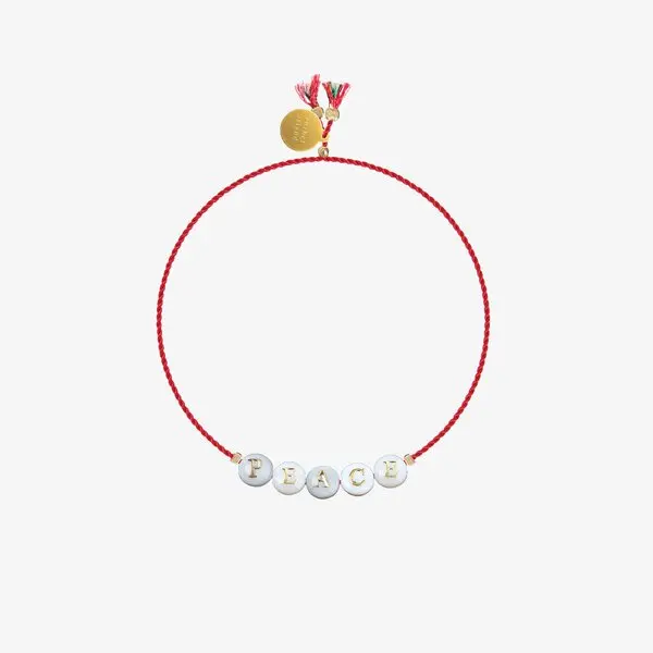 SORBET ISLAND Shell And Pearl Bracelet - Red