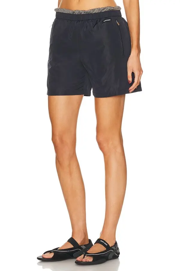 Miu Miu Mini Short - Blue