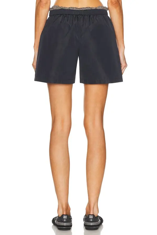 Miu Miu Mini Short - Blue