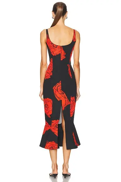 Marni Long Trumpet Dress