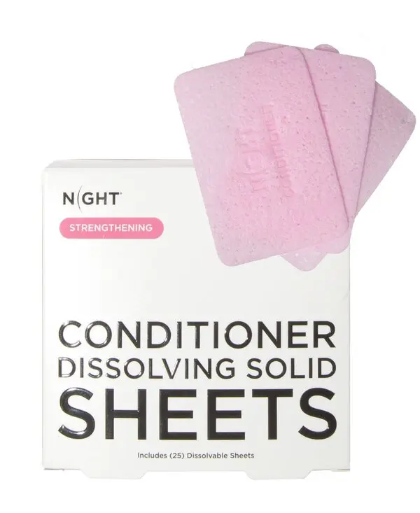 NIGHT Mess Free Conditioner Sheets - Pink