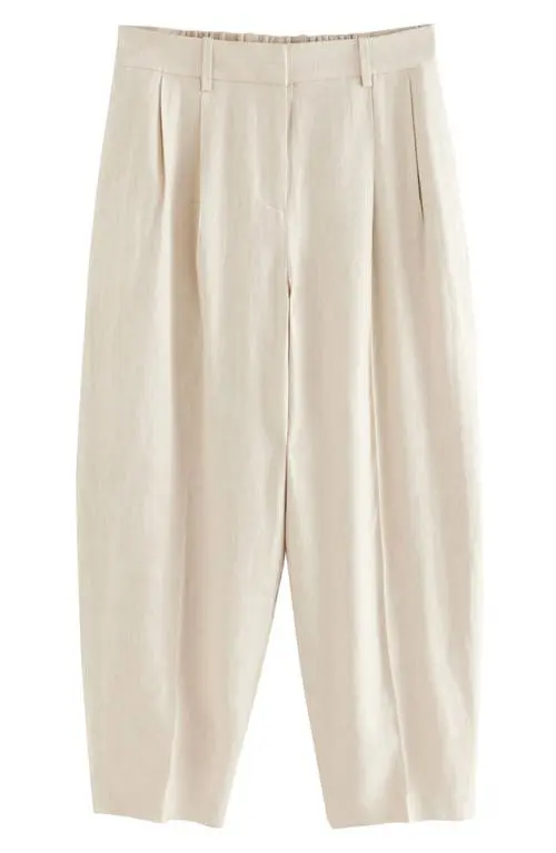 NEXT Tapered Wide Leg Pleated Pants