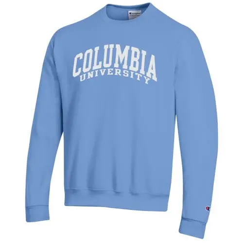 Champion Columbia University Basic Arch Fleece Pullover Sweatshirt