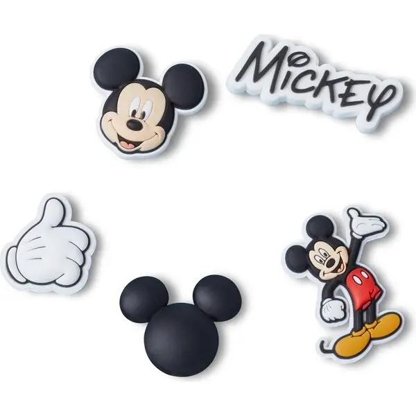 CROCS Mickey Mouse Jibbitz™ Shoe Charms 5-pack