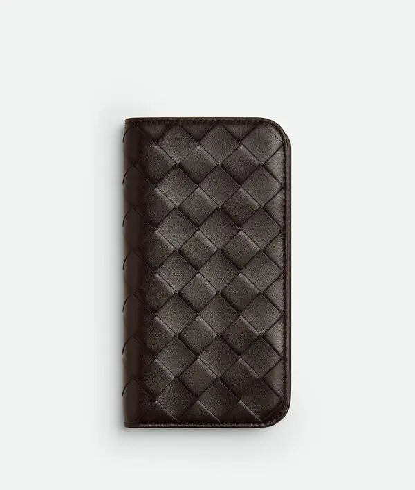BOTTEGA  VENETA Intrecciato Iphone 16 Pro Foglio Case - Fondant