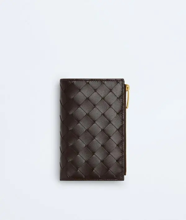 Bottega Veneta Intrecciato Medium Bi-fold Wallet - Fondant