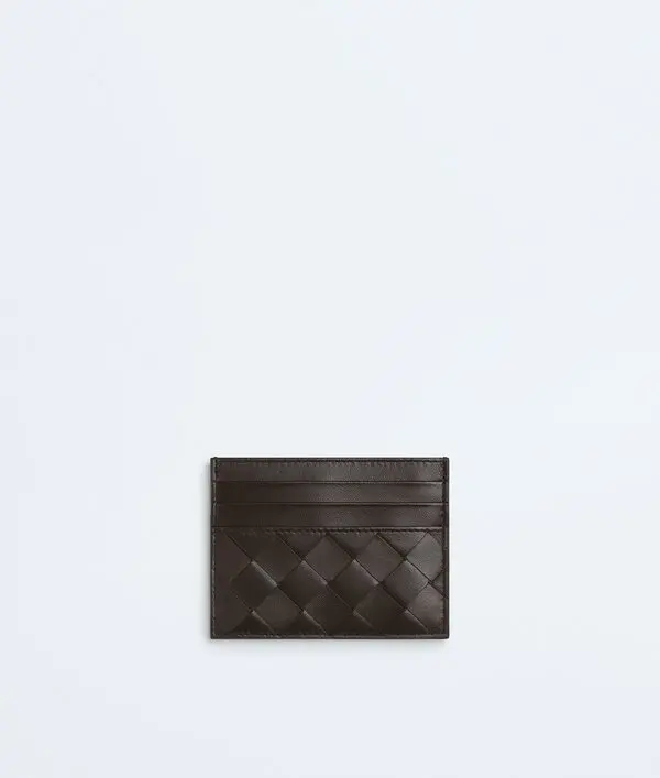 Bottega Veneta Intrecciato Credit Card Case - Fondant