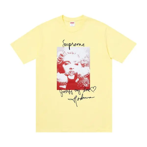 Supreme Madonna Tee - Yellow