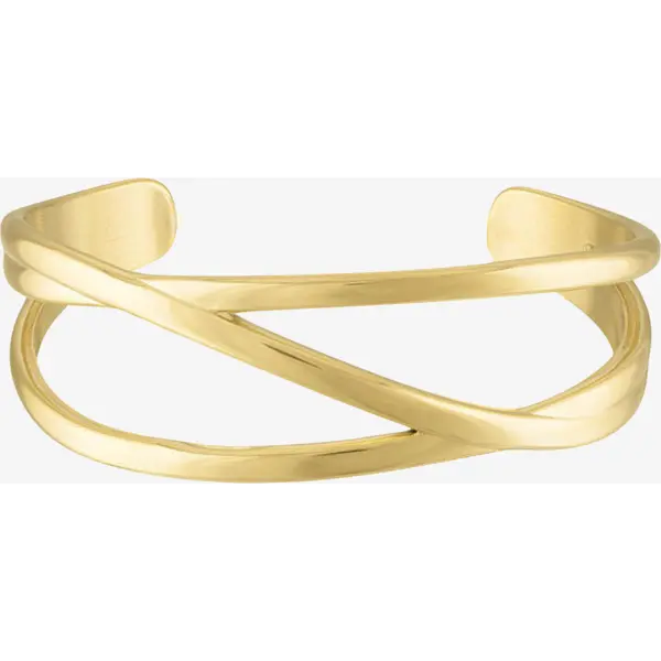 Ben Oni Crossover Cuff Bracelet - Gold
