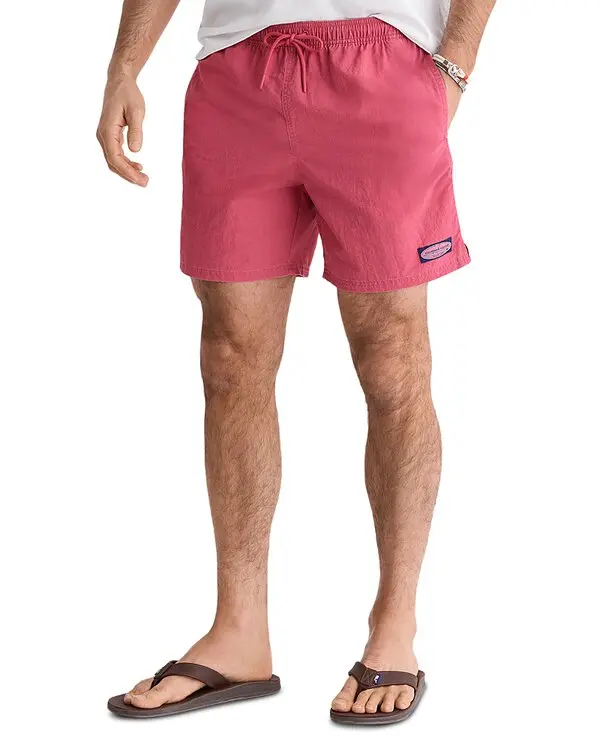 Vineyard Vines Solid Island 6" Swim Trunks - Mariner