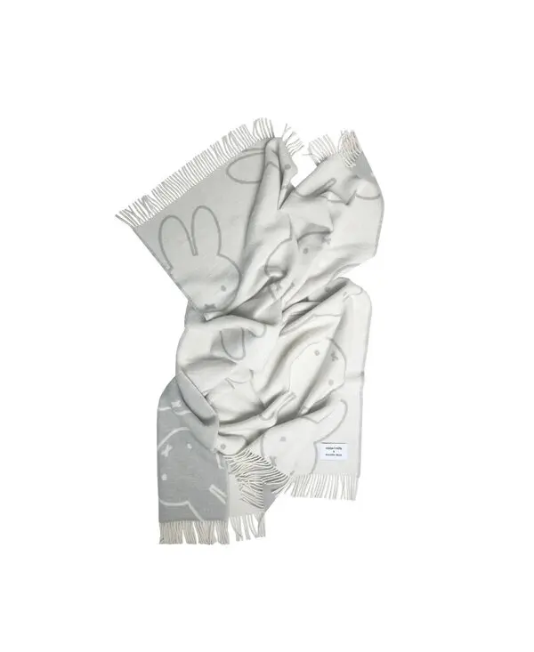 MAISON DEUX Miffy Blanket, 4.25' X 6.5