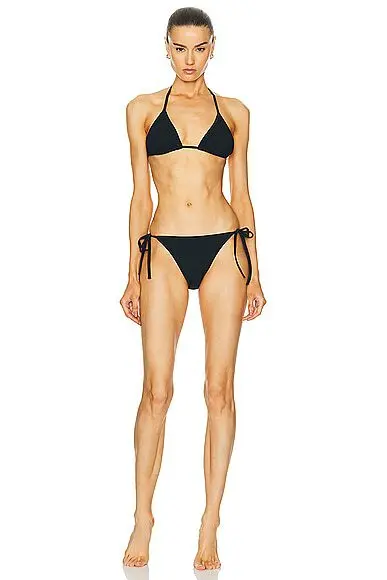 Hunza G Gina Bikini Set - Black
